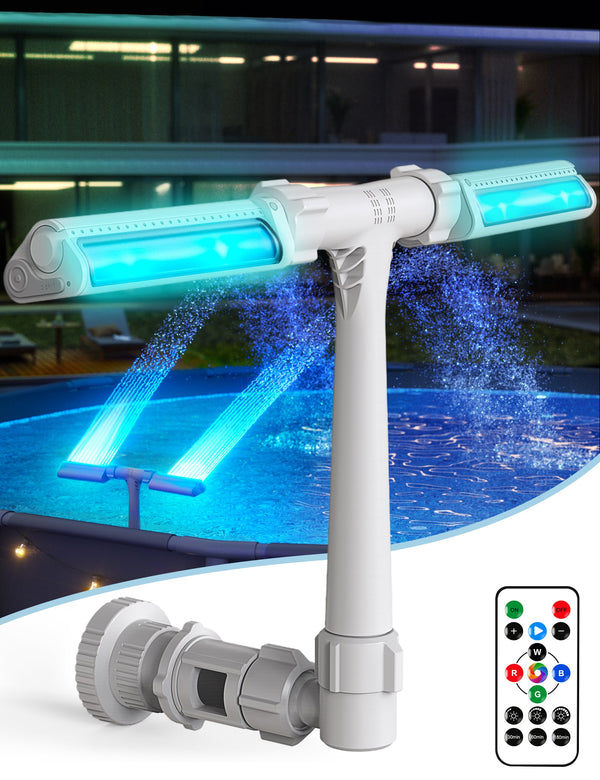 Pool fountain Light set